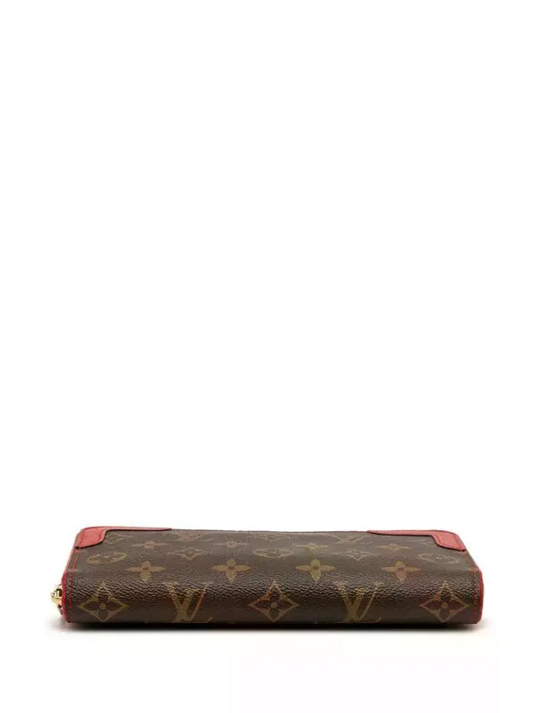 LOUIS VUITTON 2016 Monogram Retiro Zippy Wallet Long Wallets