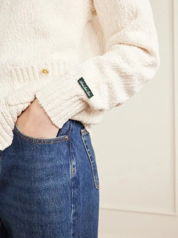 Aimé Leon Dore Cotton Cardigan - Neutrals
