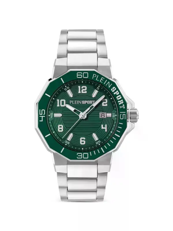 PLEIN SPORT Titan 3h 45mm Bracelet Watch - Green