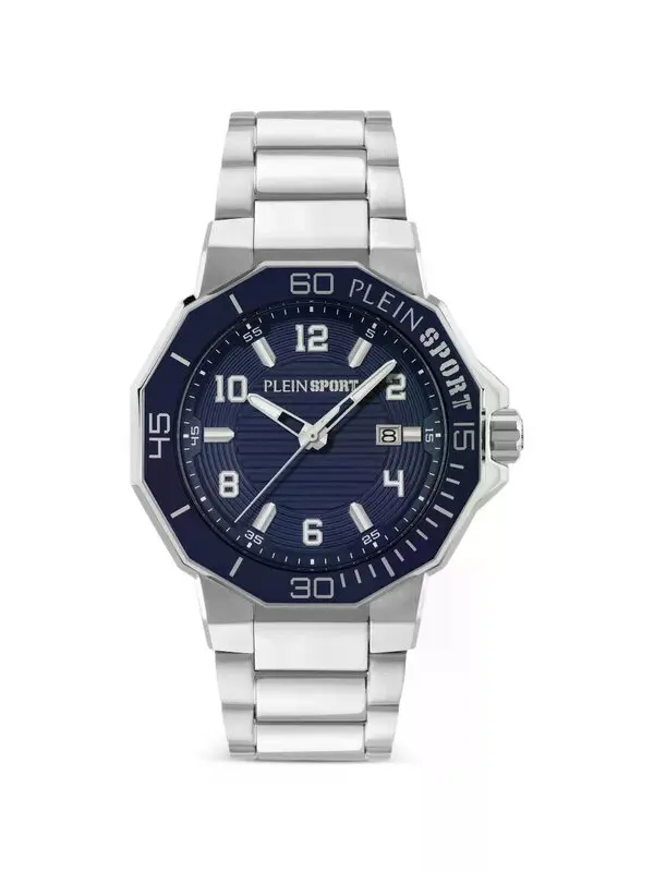 PLEIN SPORT Titan 3h 45mm Watch - Blue