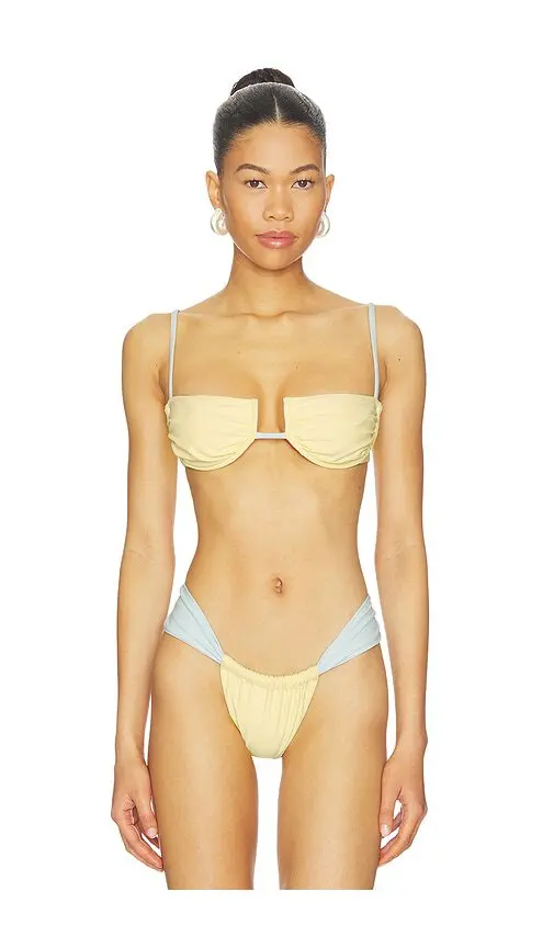MONTCE X Elsa Hosk Simonette Bikini Top - Sunshine Binded