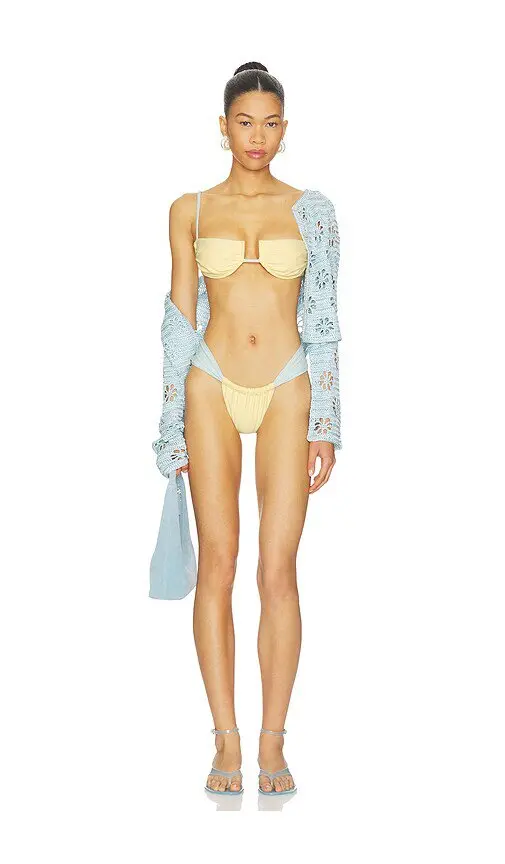 MONTCE X Elsa Hosk Simonette Bikini Top - Sunshine Binded