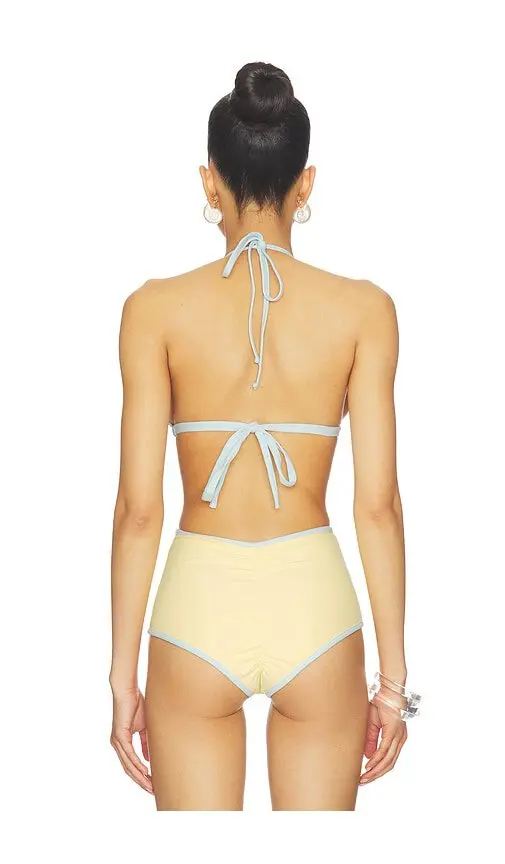 MONTCE X Elsa Hosk Binded Emma Bikini Top - Sunshine Binded