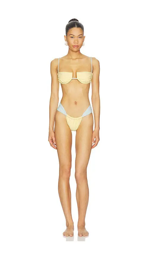 MONTCE X Elsa Hosk Sandra Bikini Bottom - Sunshine Binded