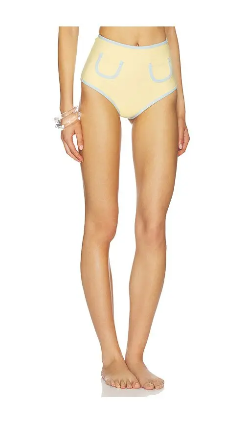 MONTCE X Elsa Hosk Polly Bikini Bottom - Sunshine Binded