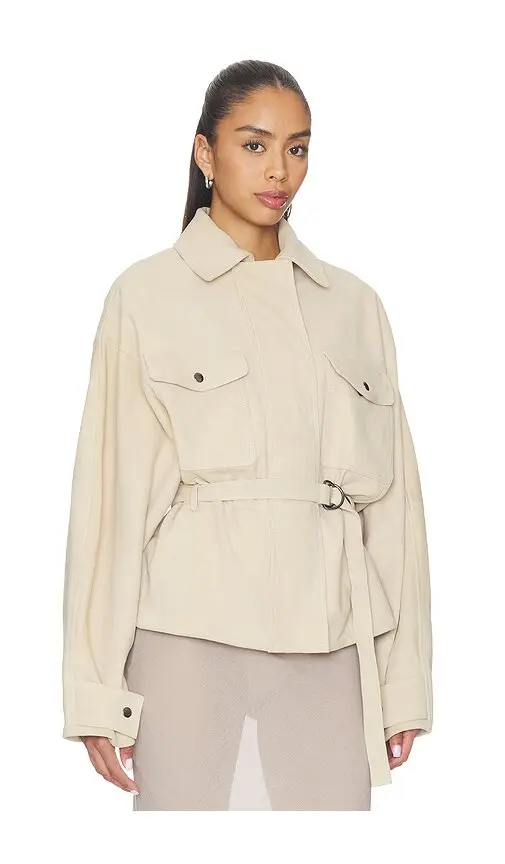 EAVES X Jasmine Tookes Lina Belted Jacket