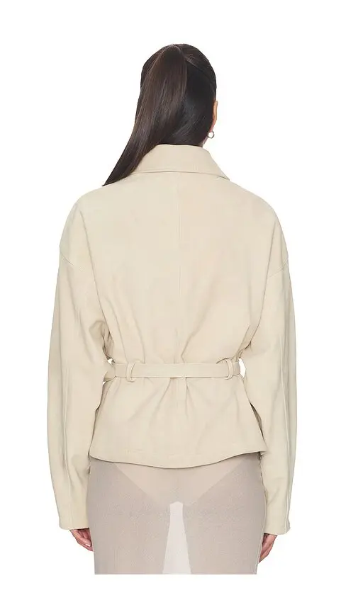 EAVES X Jasmine Tookes Lina Belted Jacket
