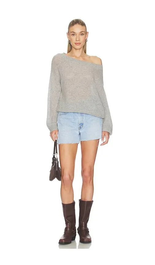 Naadam Cloud Cashmere Open Crewneck