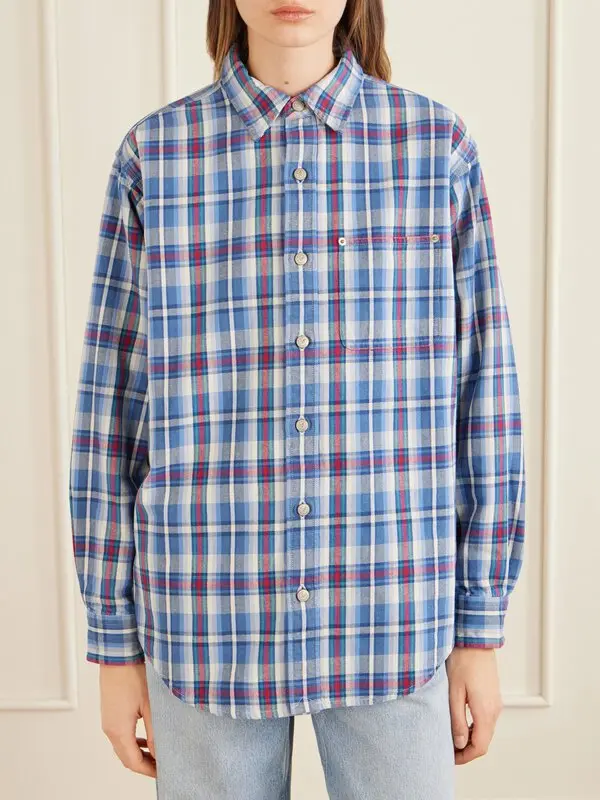 Aimé Leon Dore Checked Plaid Cotton Workshirt