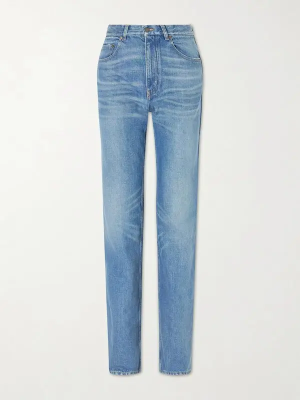 Chloé Slim-leg Denim Pants - Blue