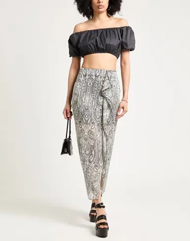 Liu Jo Metallic Paisley-print Maxi Skirt
