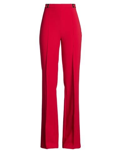 Elisabetta Franchi Crepe Straight-leg Pants - Red
