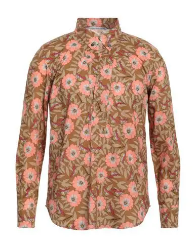 DANIELE ALESSANDRINI Shirt Size Cotton - Beige