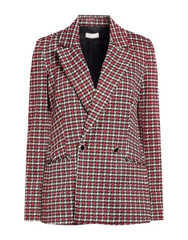Liu Jo Jacquard Houndstooth Blazer