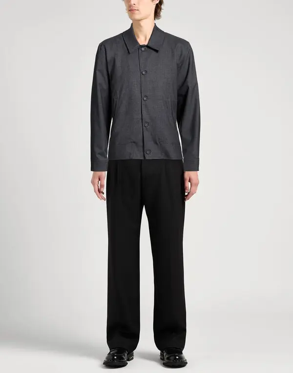 Officine Générale Long Sleeve Wool And Polyester Jacket