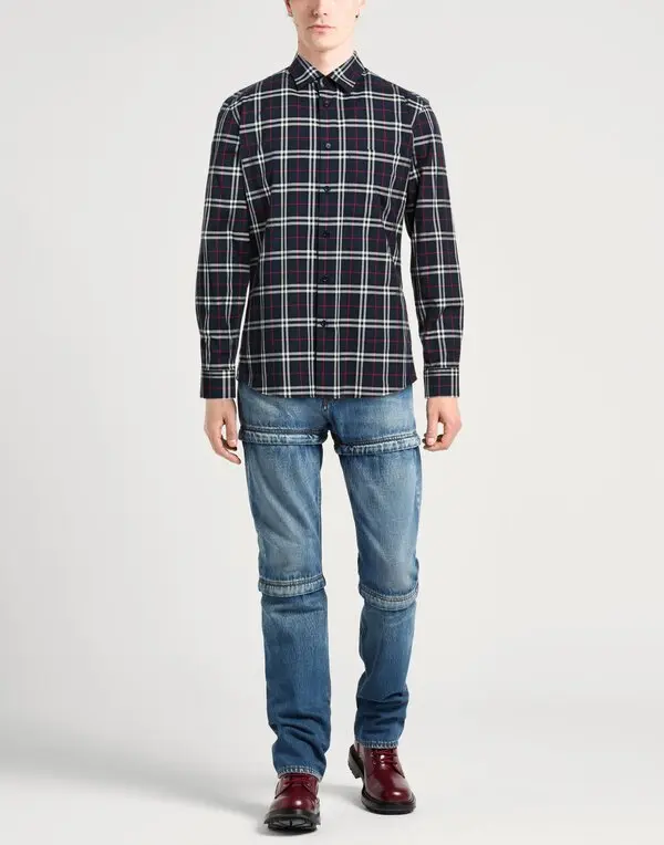 Burberry Shirt Size Cotton - Blue