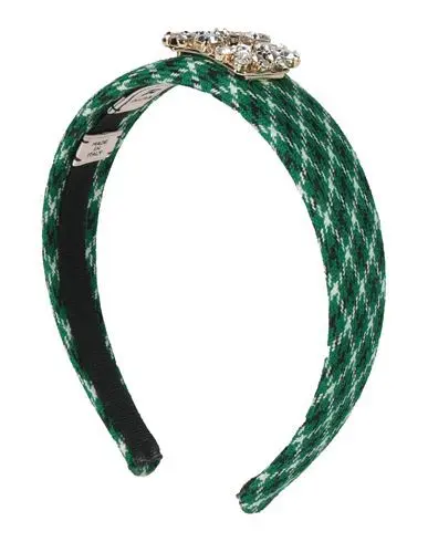 ROGER VIVIER Jacquard Headband - Green