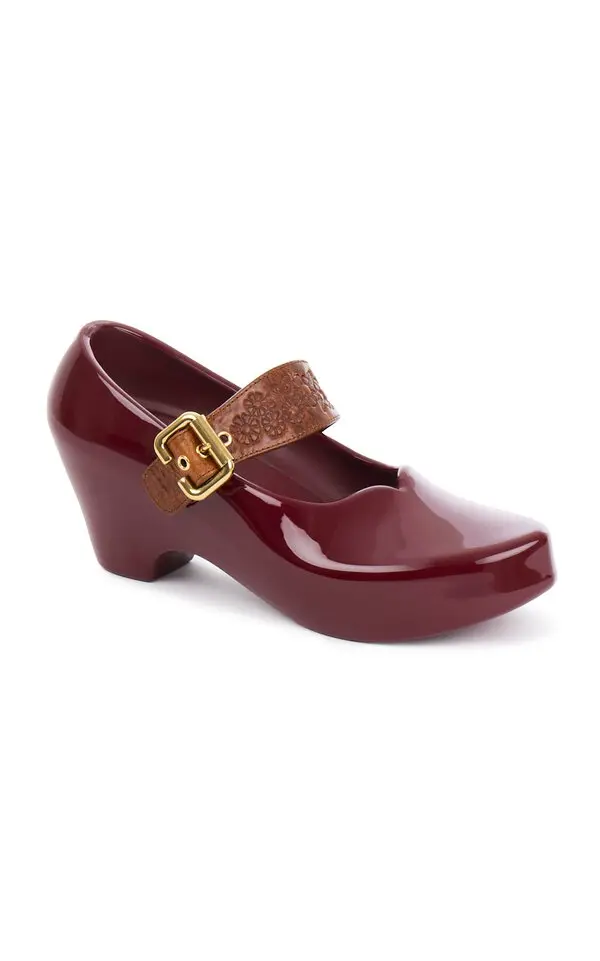 Chloé Grenat Clogs - Burgundy