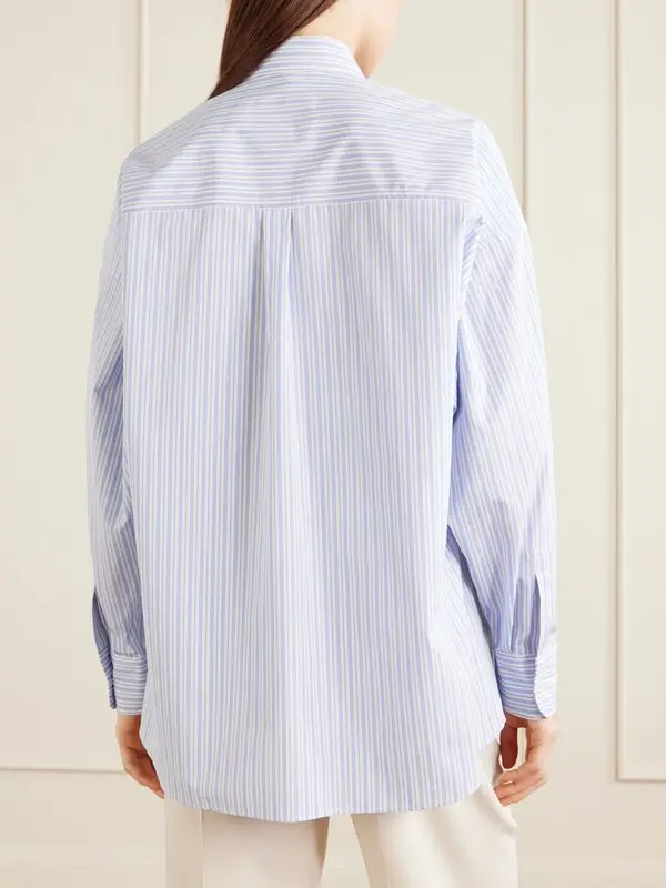 Dolce & Gabbana Striped Cotton-poplin Shirt