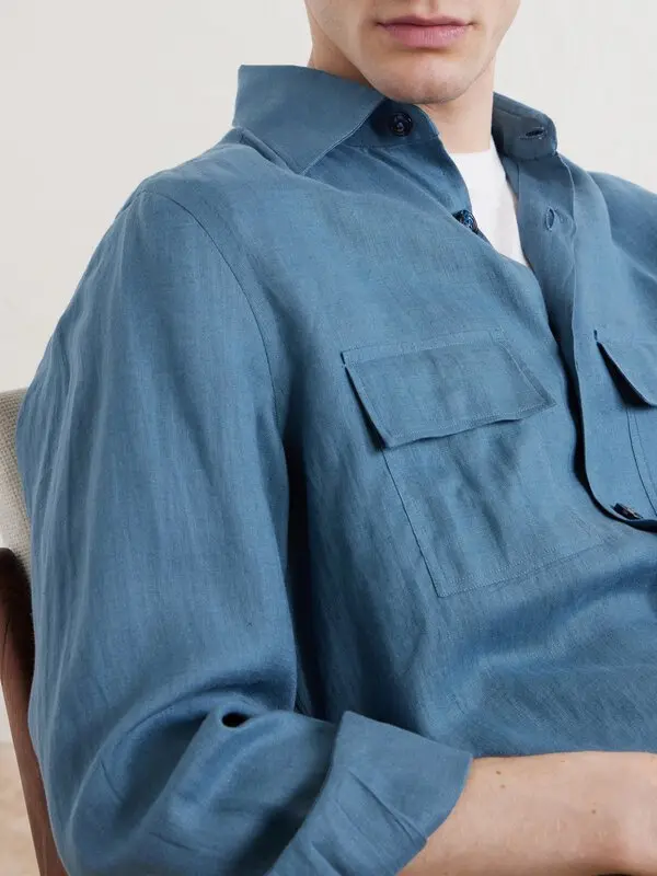 Kiton Linen Shirt