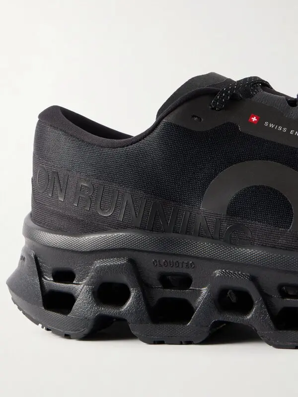 On Cloudmonster 3 Stretch-knit Sneakers