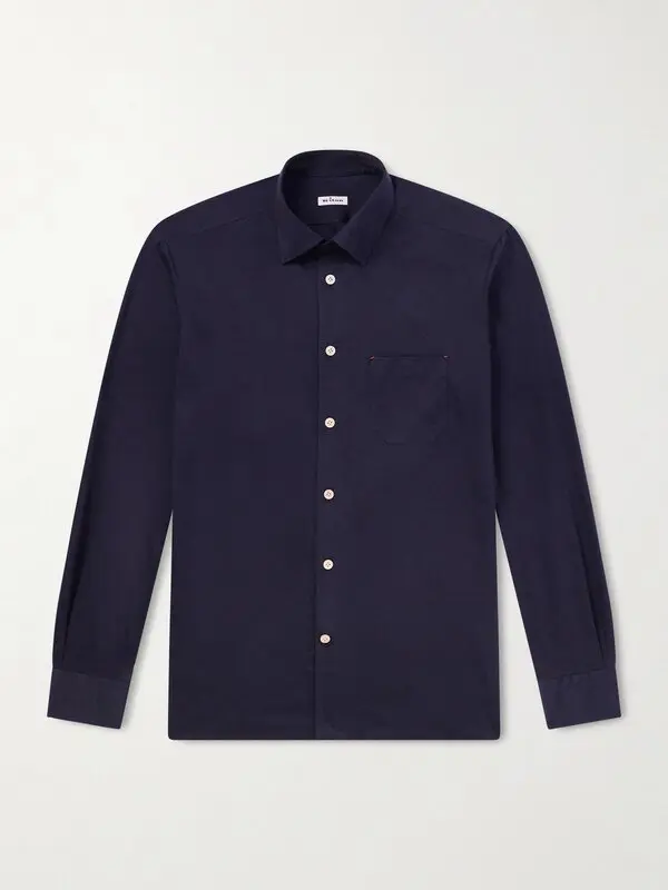 Kiton Cotton-jersey Shirt