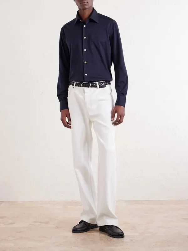 Kiton Cotton-jersey Shirt