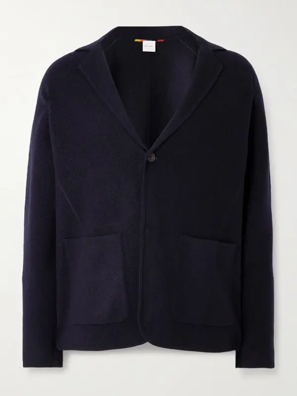 Paul Smith Merino Wool Jacket - Blue