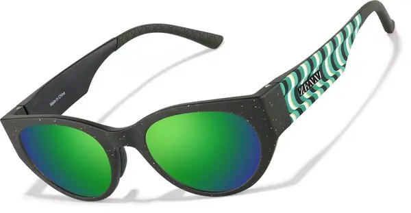Zenni Sporty Cat-eye Plastic Eyeglasses - Green