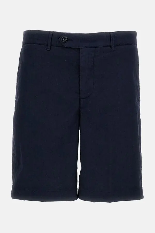 TELA GENOVA Damask Chino Bermuda Shorts