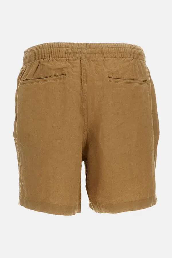 Polo Ralph Lauren Linen Regular Fit Shorts - Brown