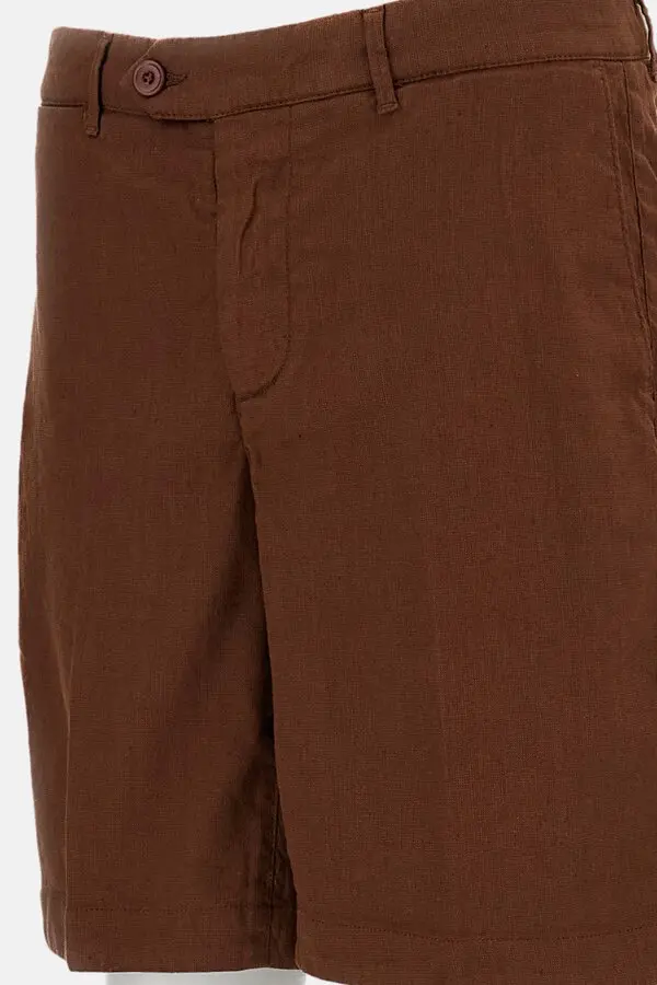 TELA GENOVA Damask Chino Bermuda
