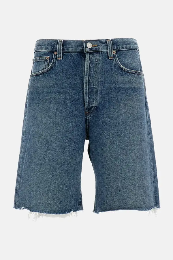 AGOLDE Anson Denim Shorts - Blue