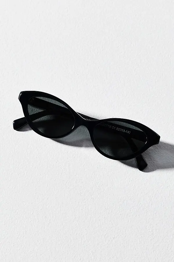 MACHETE Cateye Sunglasses - Black
