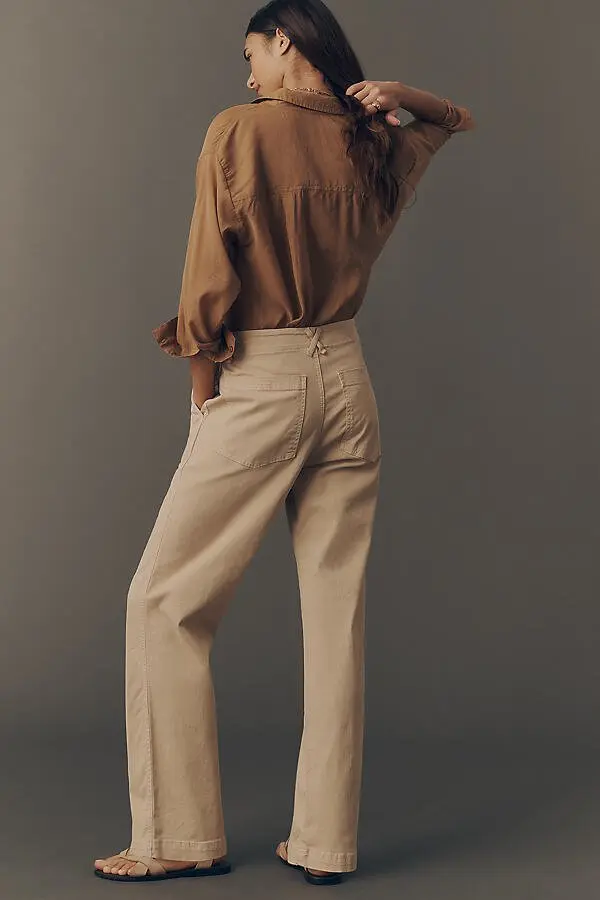 ASKK NY Slouchy Chino Pants - Khaki