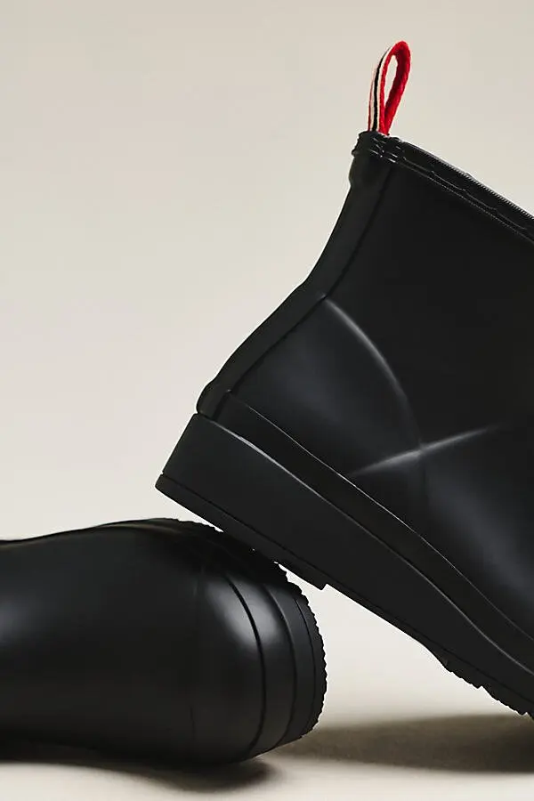 Hunter Play Short Rain Boots - Black