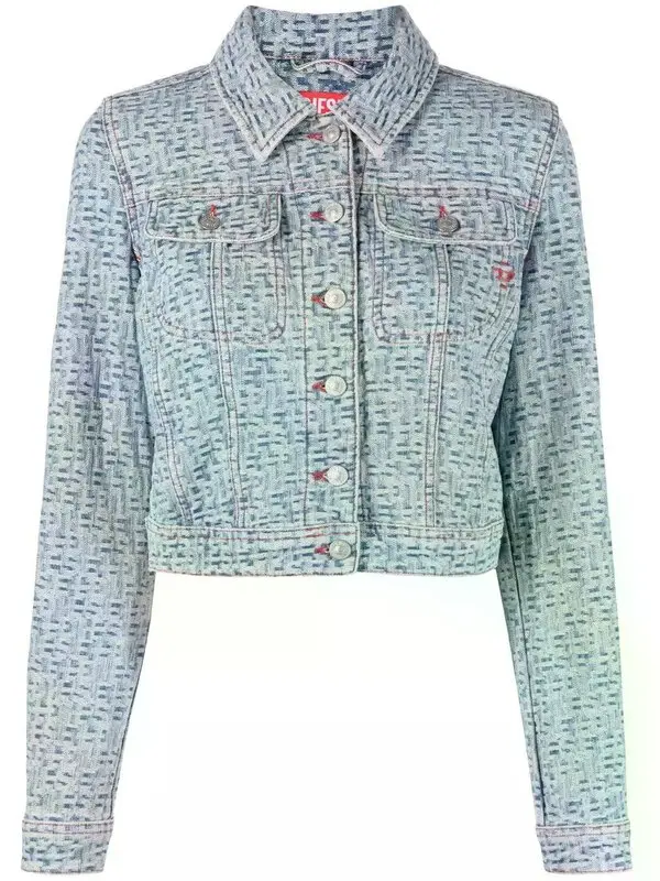 DIESEL® Monogram Denim Jacket