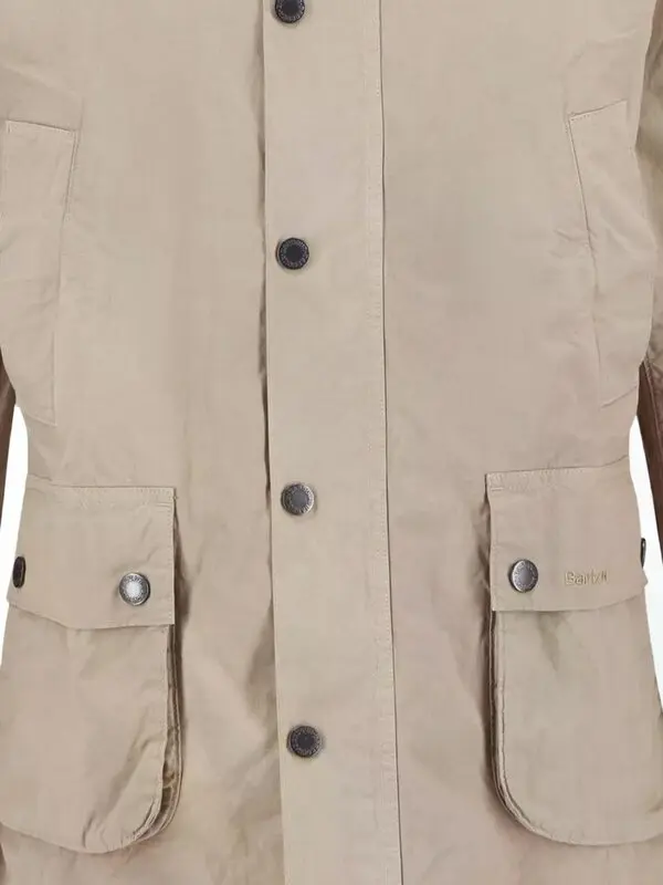 Barbour Ashby Jacket With Corduroy Collar - Neutrals