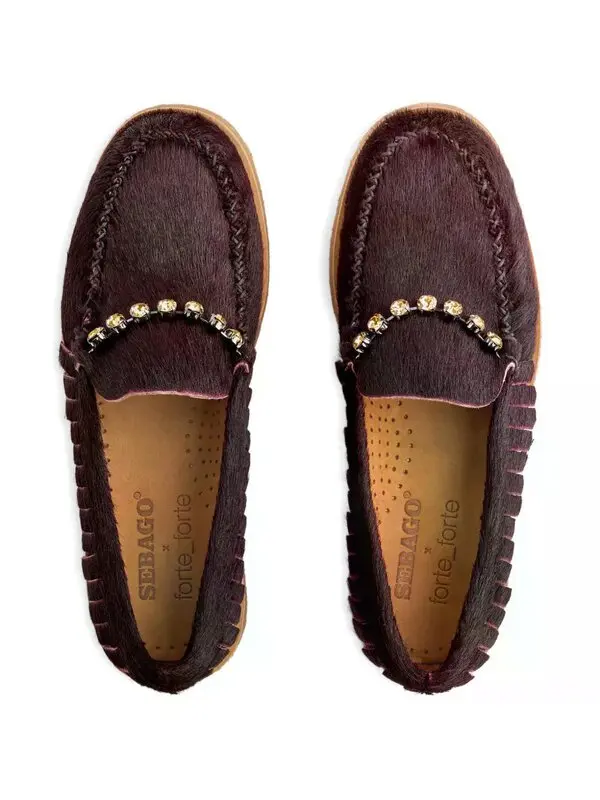 FORTE_FORTE Embellished Loafers