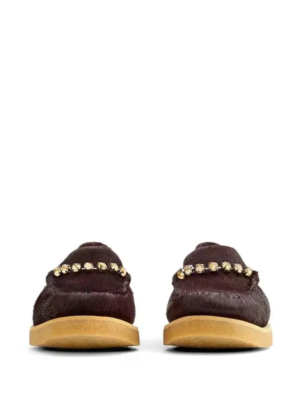 FORTE_FORTE Embellished Loafers