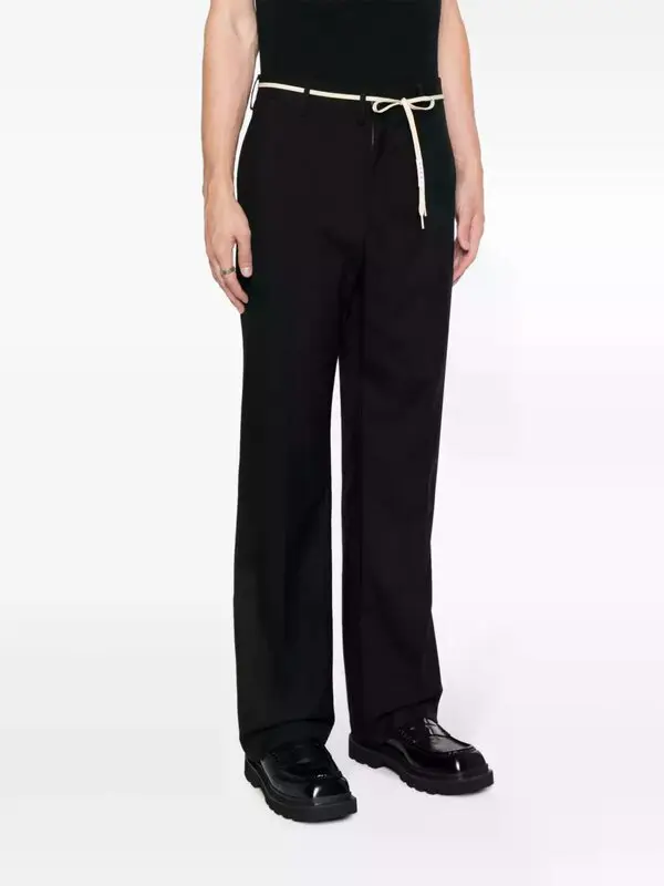 Marni Straight-leg Wool Trousers