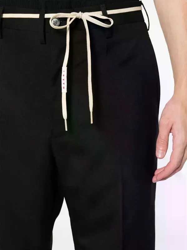Marni Straight-leg Wool Trousers