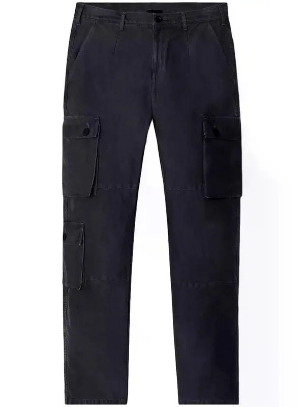 John Elliott Side Cargo Pocket Trousers - Black