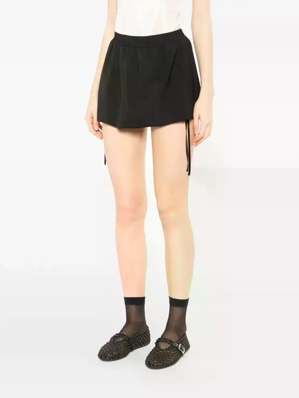 Kiki De Montparnasse Drawstring Mini Skirt