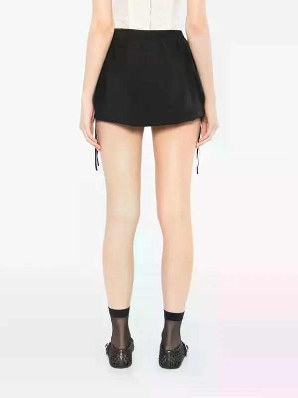 Kiki De Montparnasse Drawstring Mini Skirt
