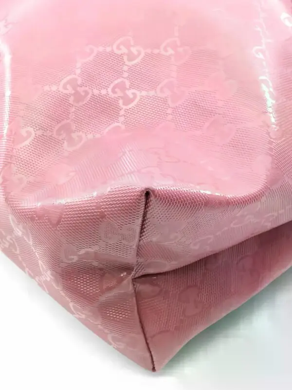 Gucci 2000s Gg Imprime Tote Bag - Pink