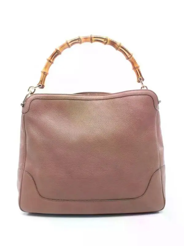 Gucci 2010 Diana Bamboo-handle Leather Tote Bag