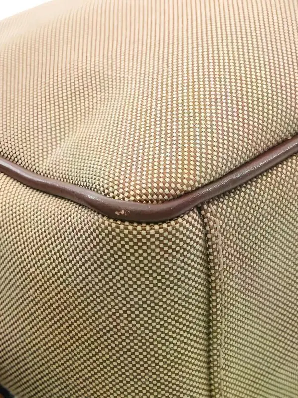 Prada 2010s Logo-jacquard Shoulder Bag - Neutrals