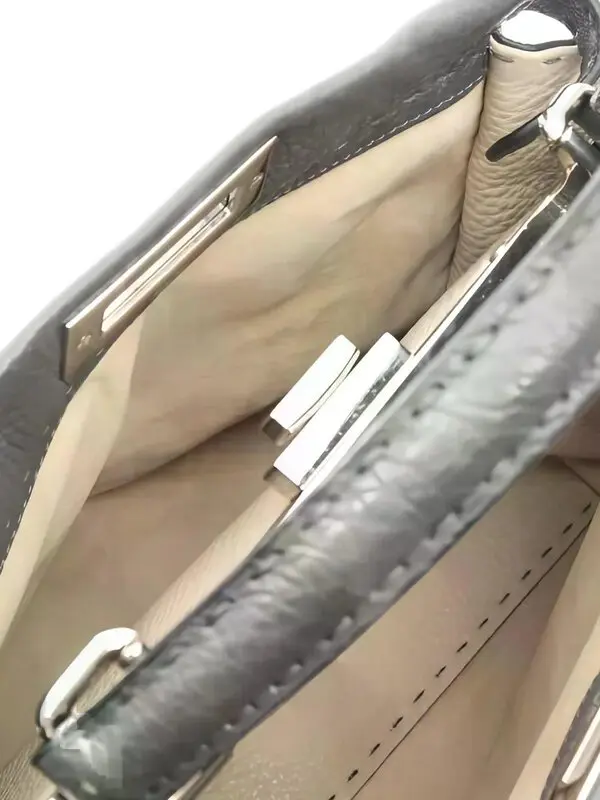 Fendi 2010s Peekaboo Tote Bag - Grey
