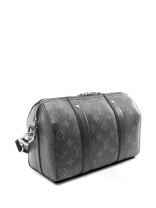 LOUIS VUITTON 2021 City Keepall Monogram - Black